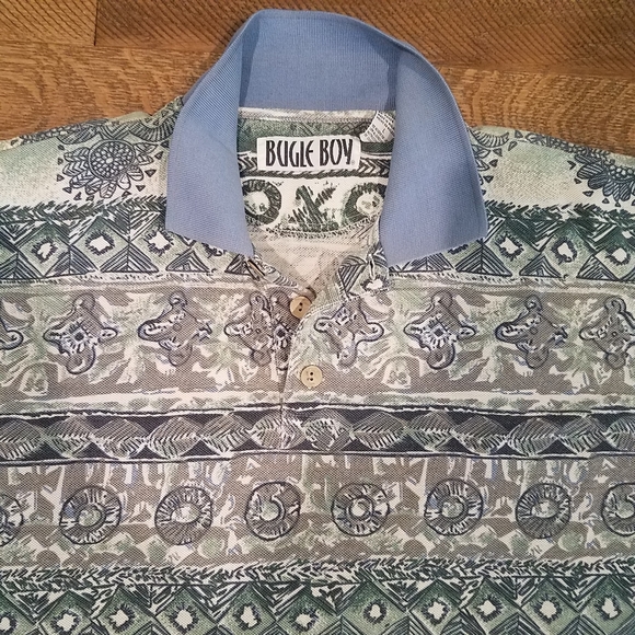 Bugle Boy | Shirts | Vintage Bugle Boy Polo Shirt | Poshmark
